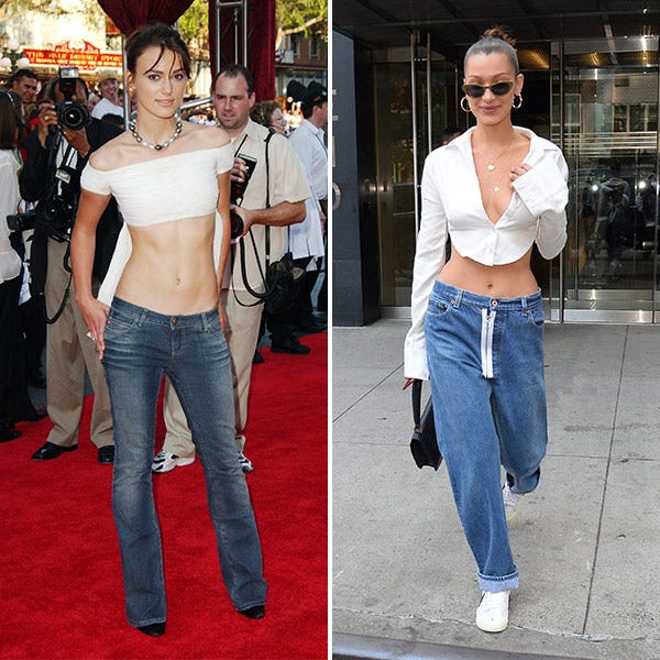 Los Pantalones De Tiro Bajo Quieren Volver Y Las Redes Sociales Están En Contra