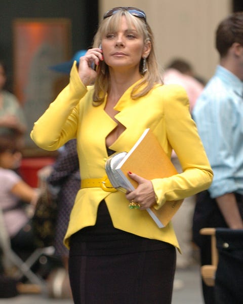 Sex And The Citys Samantha Jones Best Looks From Yellow Jackets To