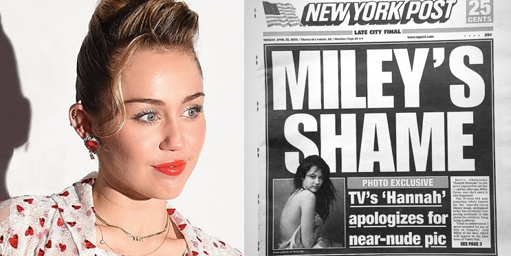 Miley Cyrus Retracts Apology Over Vanity Fair Nude Photo Miley Cyrus