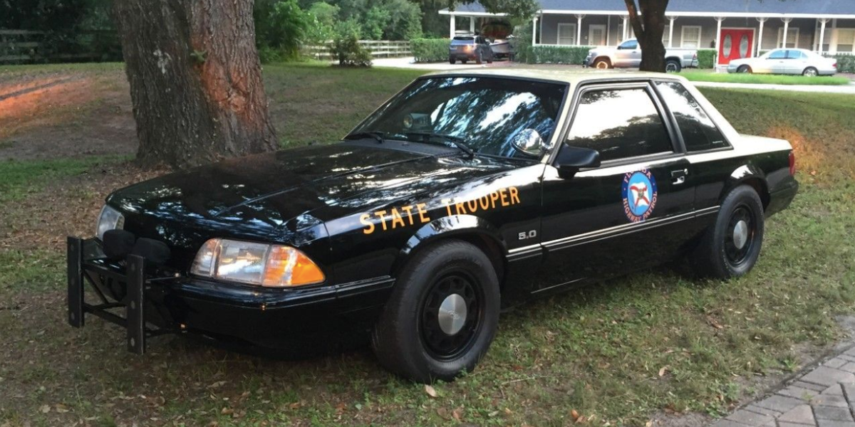 Rule The Road With This Ex Highway Patrol Fox Body Mustang
