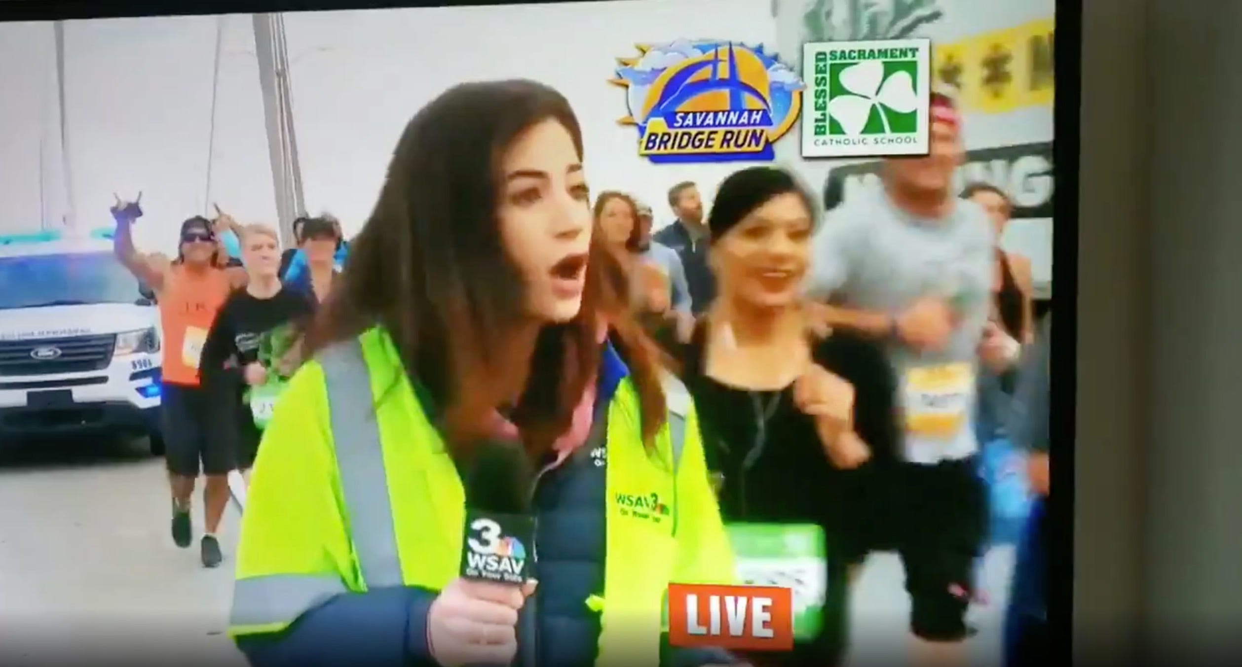Man Who Groped A Tv Reporter During A Race Pleads Guilty To Sexual