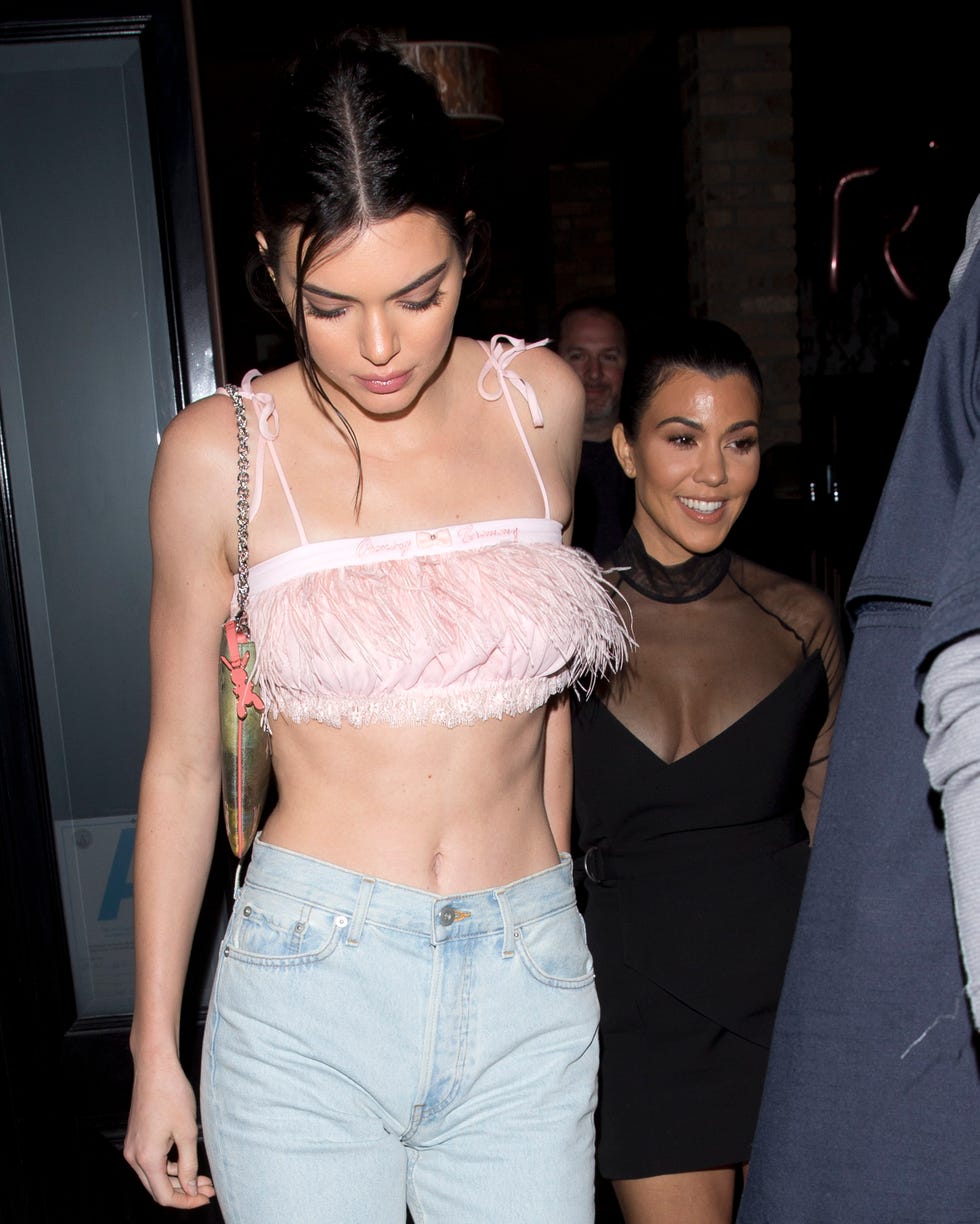 Kendall Jenner And Kourtney Kardashian Go On Sister Date Night