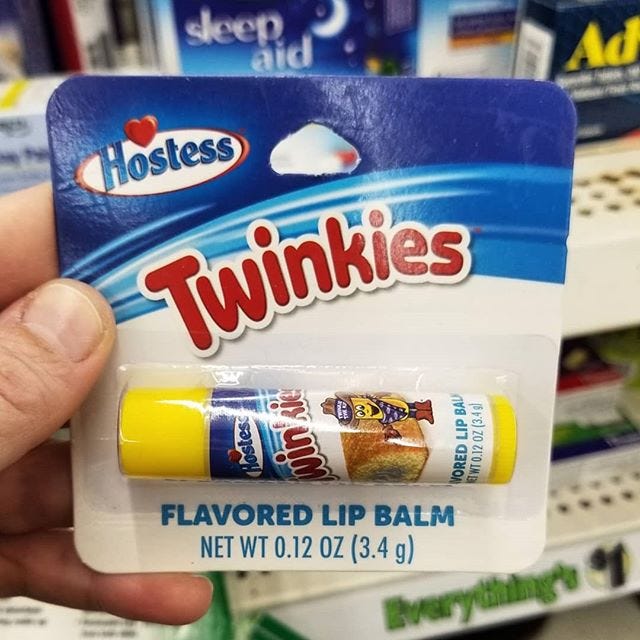 These Lip Balms Smell Like Twinkies And Hostess Donettes