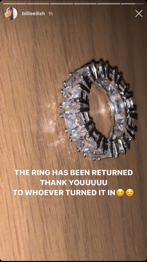 Flipboard: Billie Eilish FINALLY Got Her Ring Back After It Slipped Off ... Flipboard: Billie Eilish FINALLY Got Her Ring Back After It Slipped Off ...