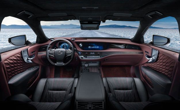 New Lexus LS500h Hybrid Debuts Looks for Improved Efficiency and Relevance News Car and Driver