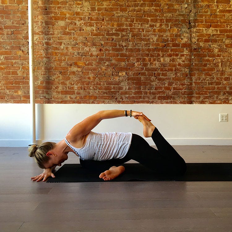 8 Yoga Poses To Release The Tension In Your Hips After A Crazy Stressful Day Womens Health