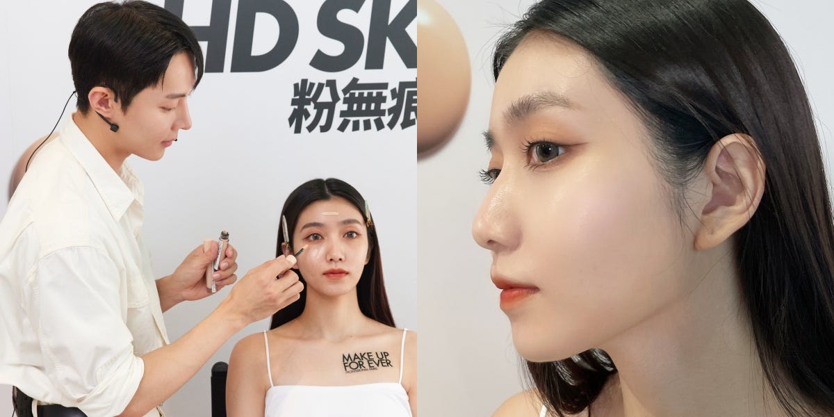 韓國彩妝師親授1＋1底妝技巧！先遮瑕後粉底上妝步驟打造自然裸透妝容