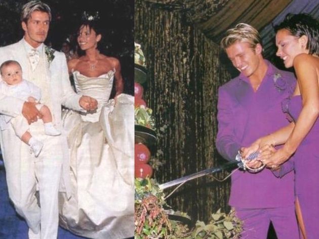 結婚25周年】ヴィクトリア&デヴィッド・ベッカム、あの紫色の 結婚25周年】ヴィクトリア&デヴィッド・ベッカム、あの紫色の