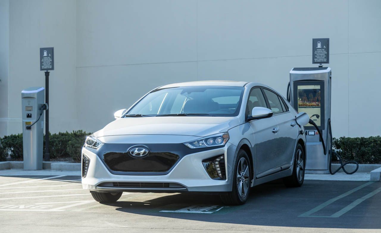 Hyundai Ioniq Lineup Maintains Chart Topping MPG Adds Tech News Car and Driver