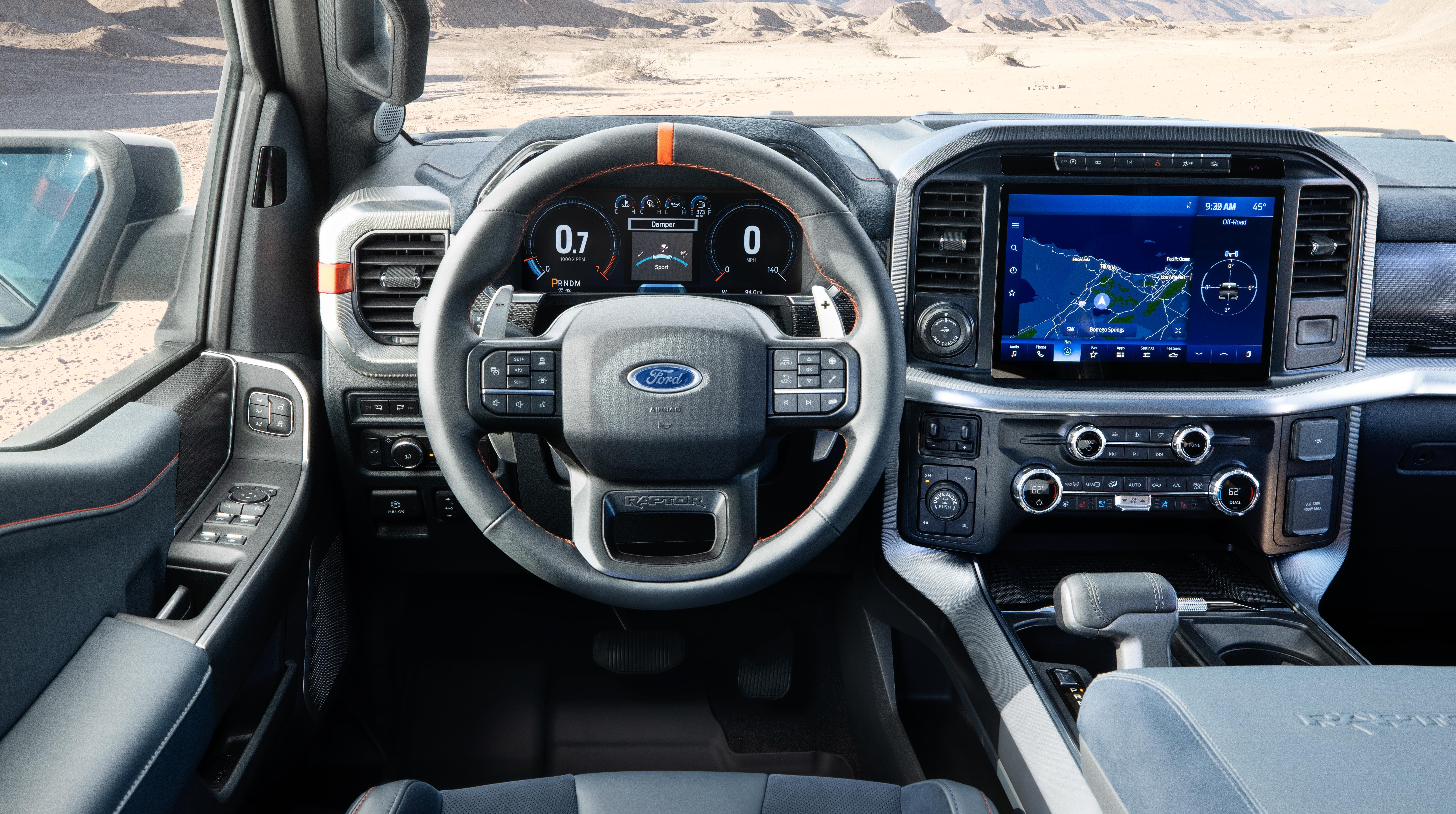 2021 Ford F 150 Raptor Sticks with Twin Turbo V 6 Adds Off Road Cred