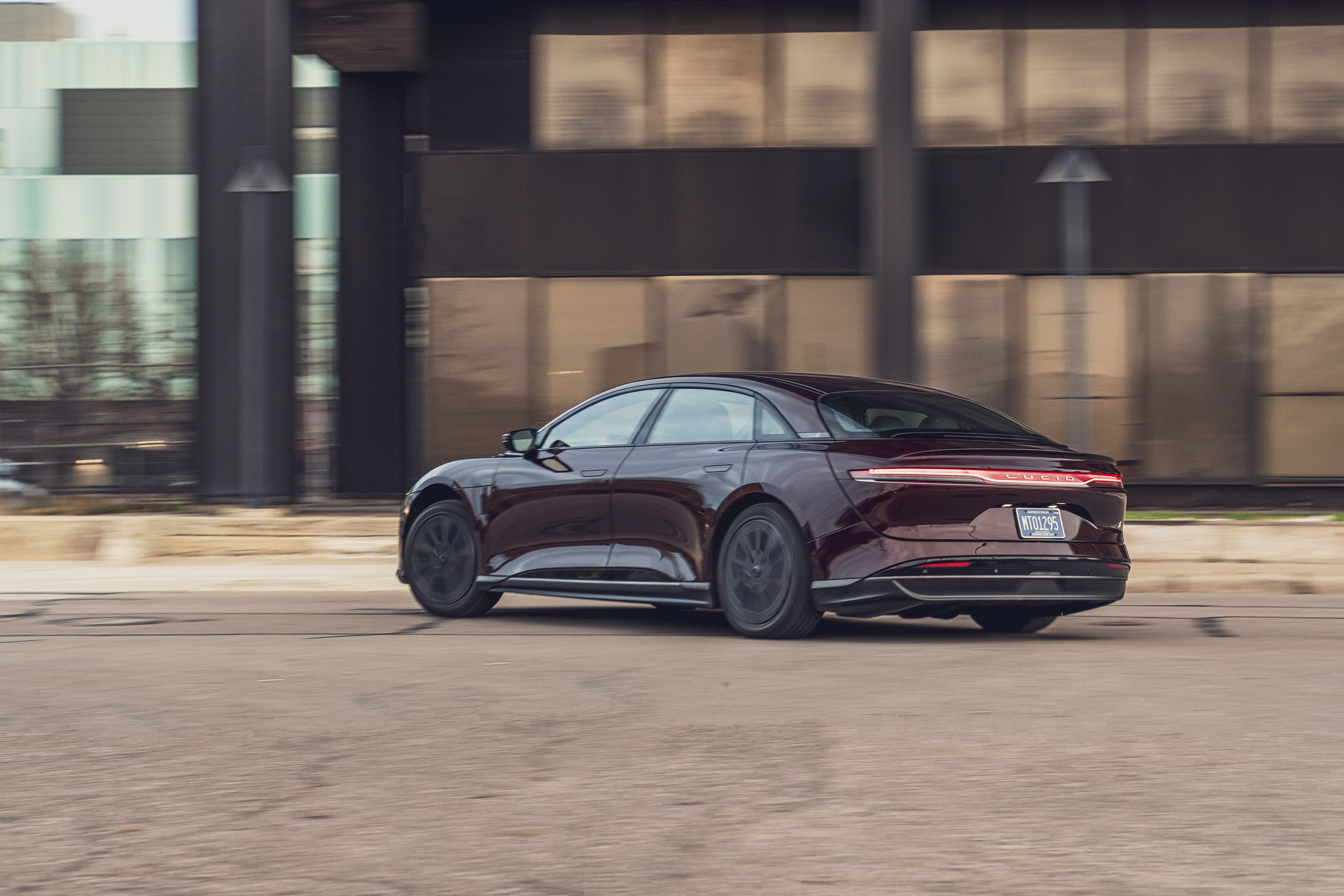 View Exterior Photos of the 2024 Lucid Air Pure RWD