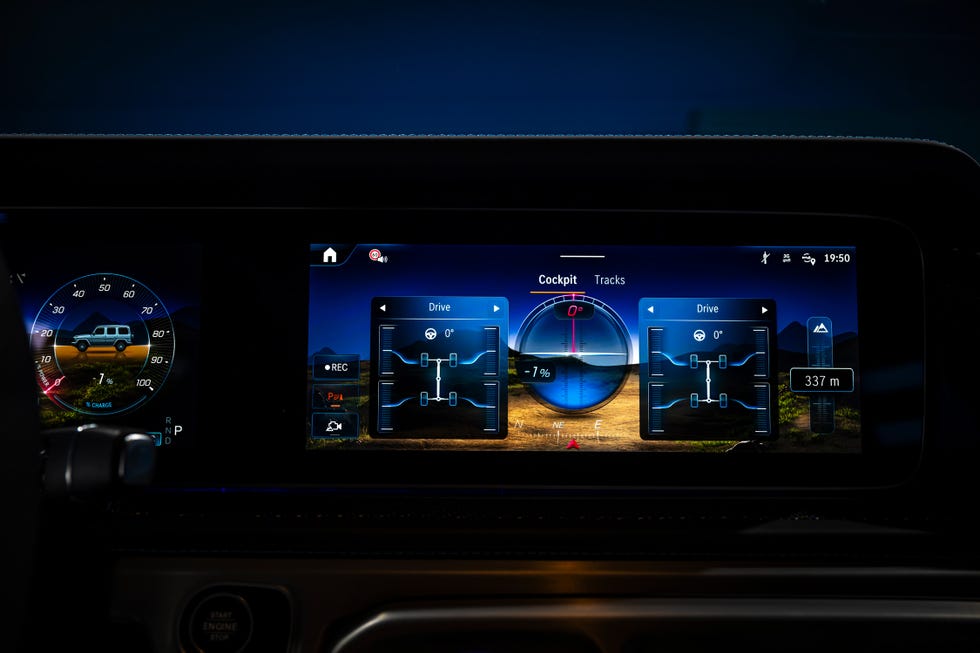 View Interior Photos Of The 2025 Mercedes Benz G Class Ev