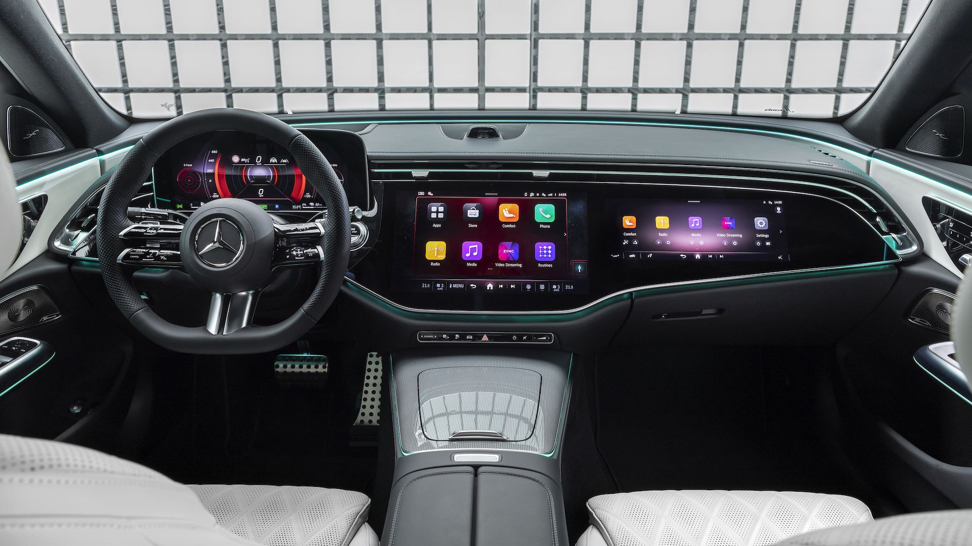 The new e class store