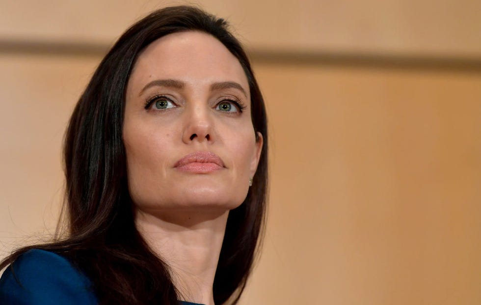 Angelina Jolie Bells Palsy Diagnosis Womens Health