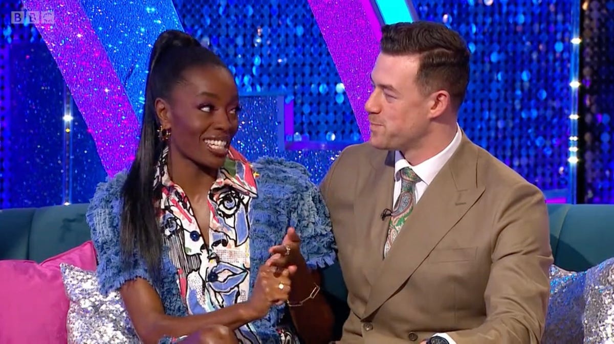 Strictlys Aj Odudu And Kai Widdrington Address Romance Rumours