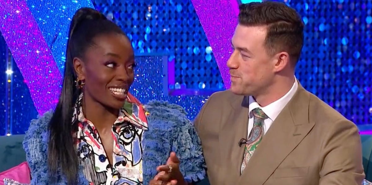 Strictlys Aj Odudu And Kai Widdrington Address Romance Rumours