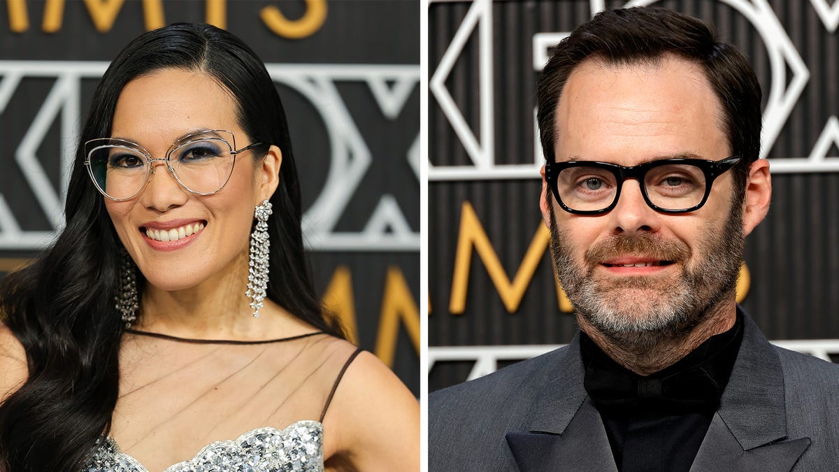 Ali Wong And Bill Hader Attend The Delayed 2023 Emmys Together