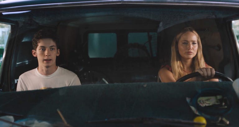 First Trailer For Jennifer Lawrences New Raunchy Comedy No Hard Feelings