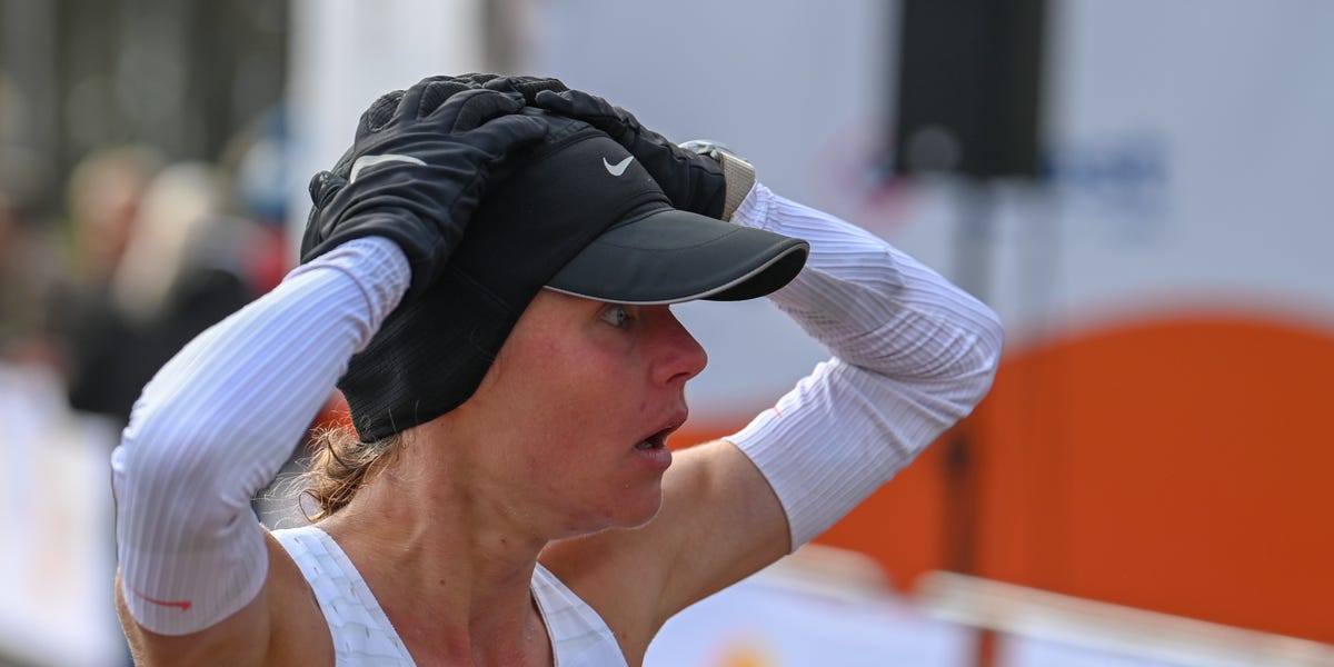 Nienke Brinkman doet niet mee aan Amsterdam Marathon vanwege blessure Nienke Brinkman doet niet mee aan Amsterdam Marathon vanwege blessure