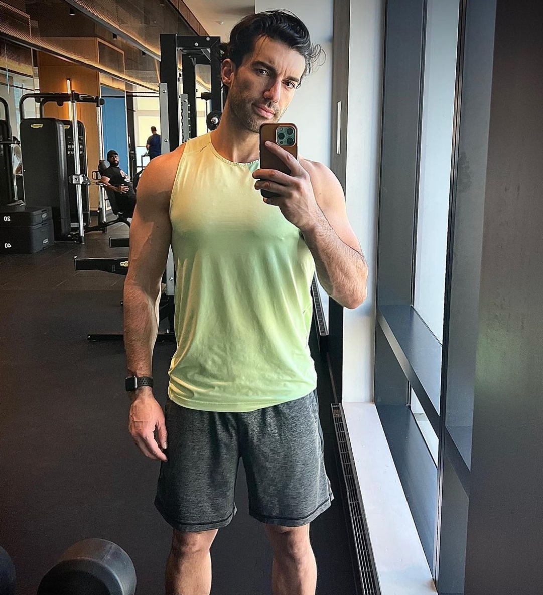 Justin Baldoni Is Seeking Validation For His Gym Thirst Trap