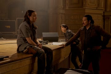 bella ramsey, young mazino, gabriel luna last of us season 2 finale