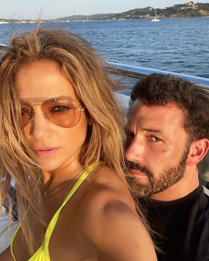 See Jennifer Lopez And Ben Afflecks Matching Tattoos On First Married