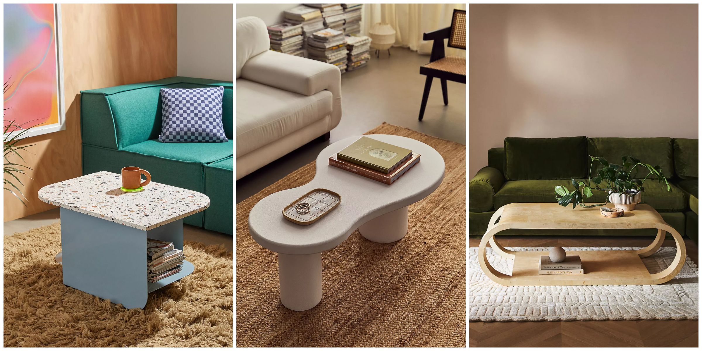 The Best Curved Coffee Tables To Shop In 2024