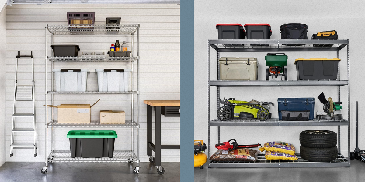 The Best Garage Shelving in 2025 Heavy Duty Garage Wall Shelving