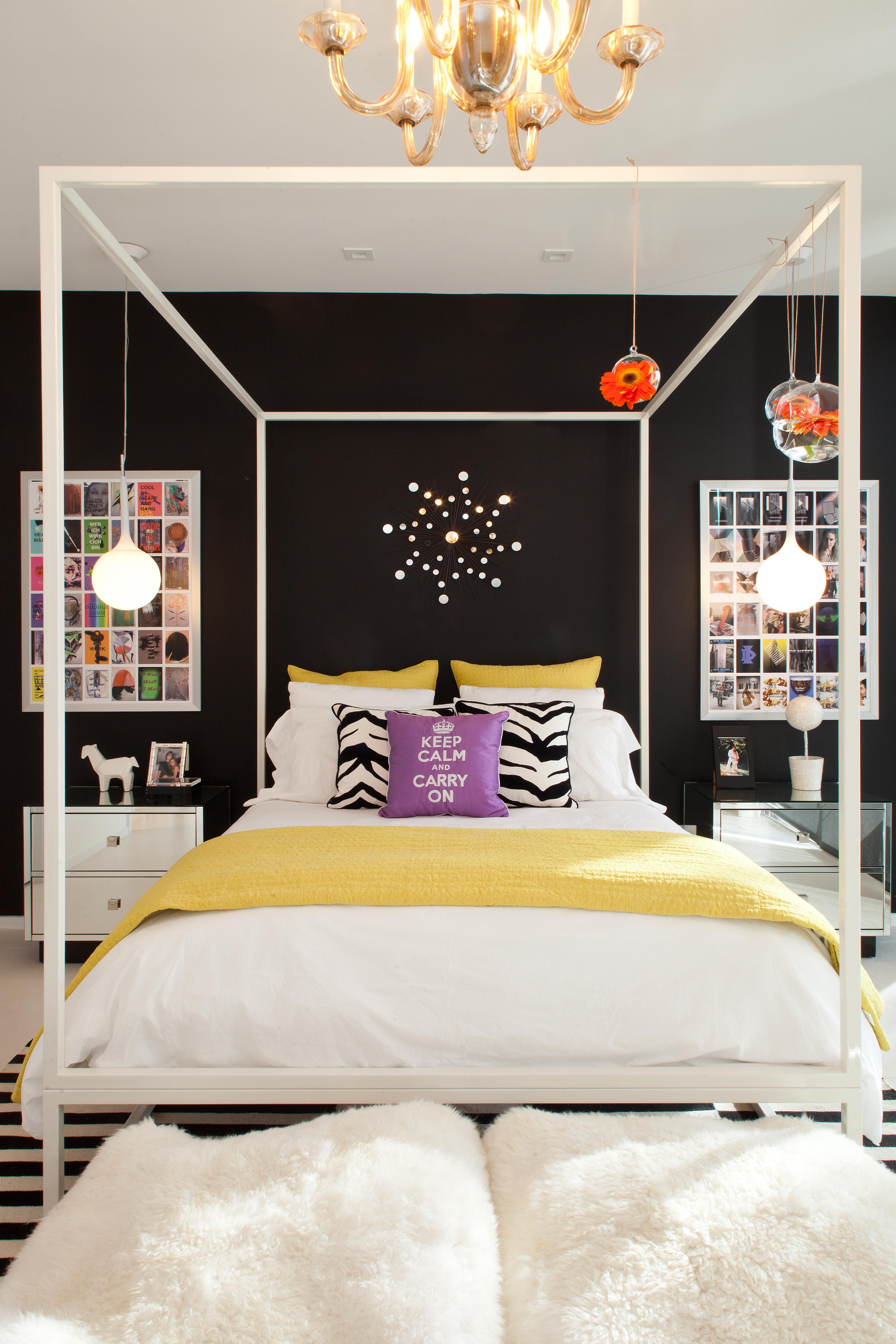 27 Dramatic Black Bedrooms Chic Black Bedroom Ideas