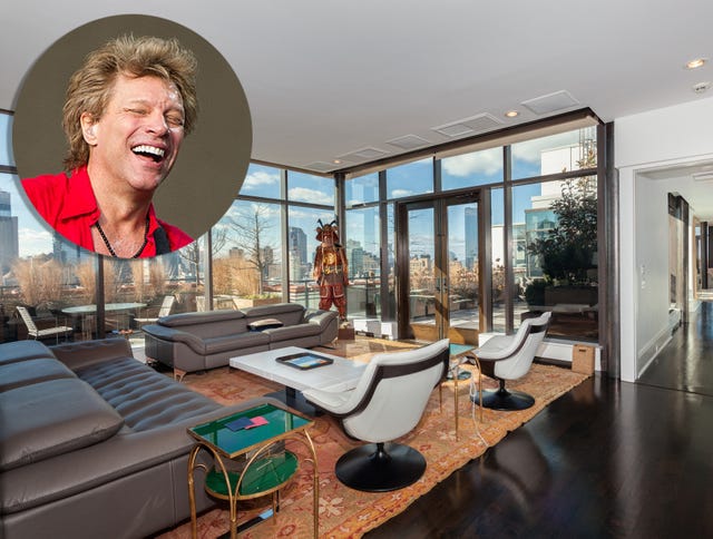 Jon Bon Jovi's Former Apartment Is For Sale - Celebrity SoHo Apartment ...
