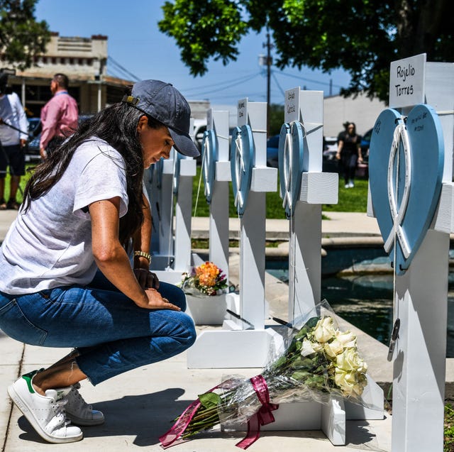 Meghan Markle Visits Uvalde in Aftermath of School Shooting Meghan Markle Visits Uvalde in Aftermath of School Shooting