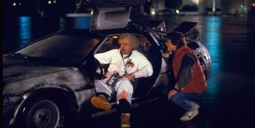バック・トゥ・ザ・フューチャーの場面写真