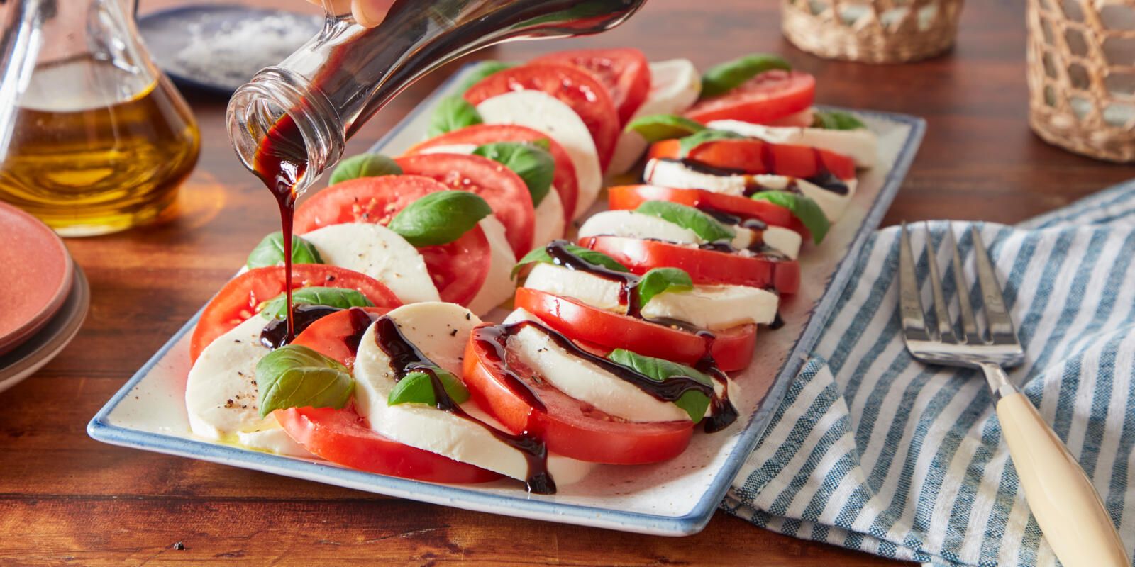 Mozzarella tomato basil store