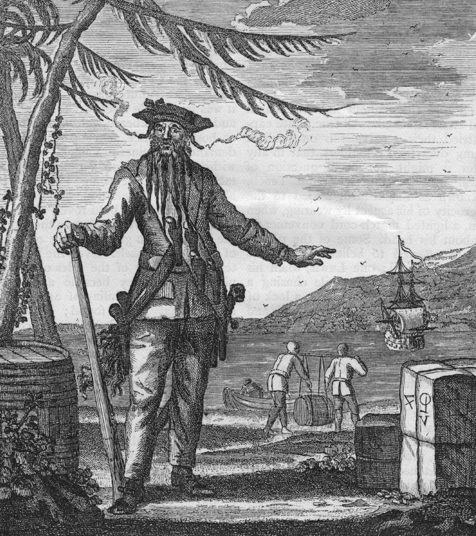 Who Is Blackbeard On Outer Banks Edward Teach Outer Banks