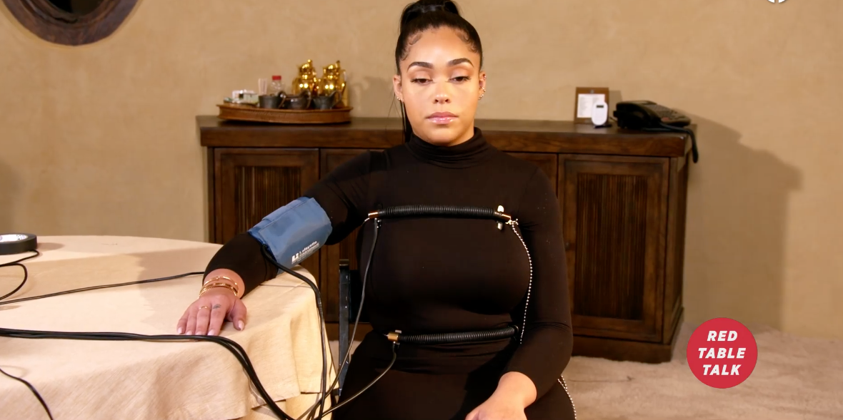 Watch Jordyn Woods Take A Lie Detector Test About The Tristan Thompson