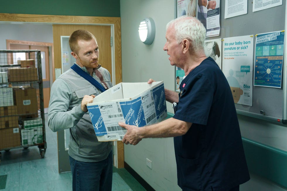 Casualty - Derek Thompson addresses Charlie Fairhead exit Casualty - Derek Thompson addresses Charlie Fairhead exit
