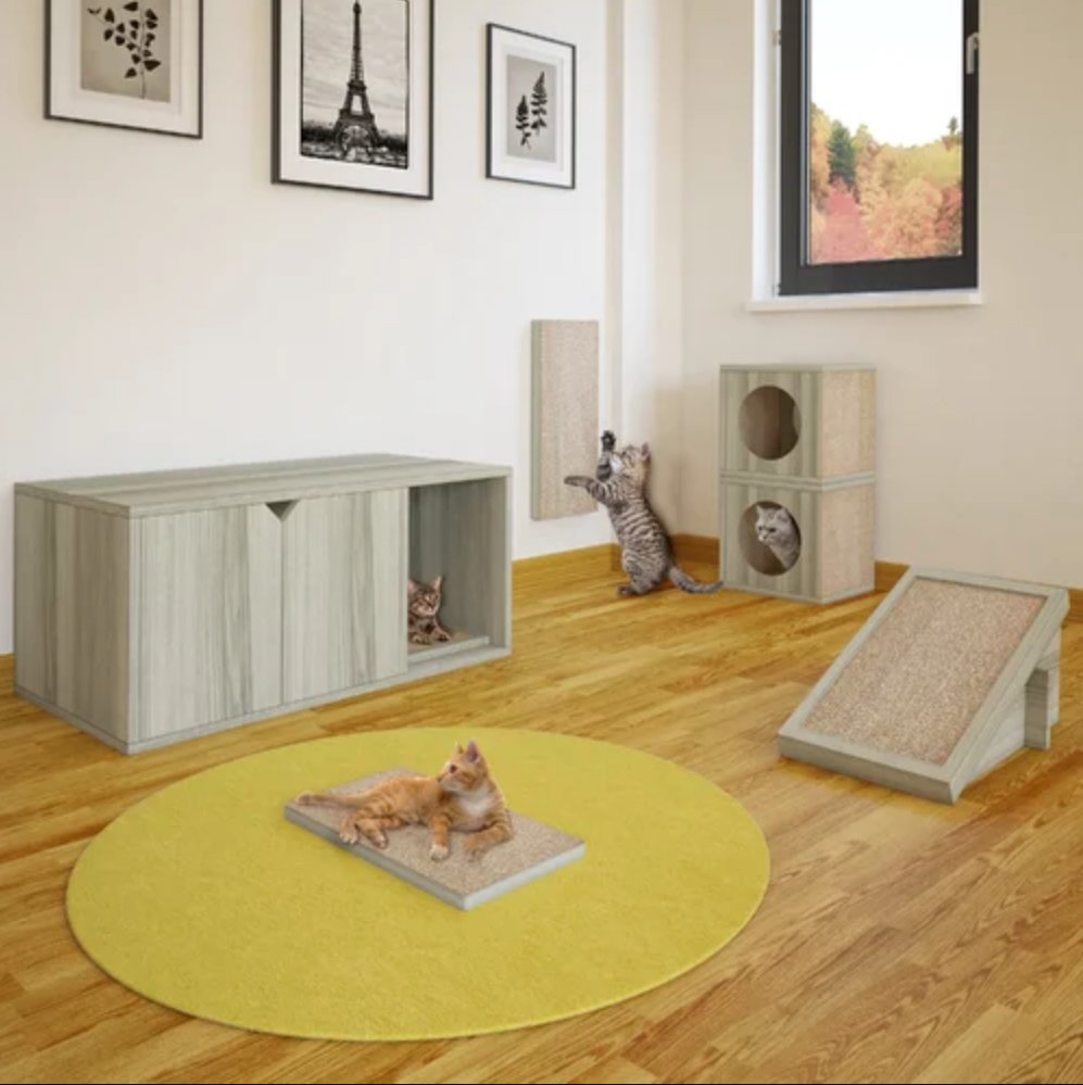Grinnell litter box enclosure store