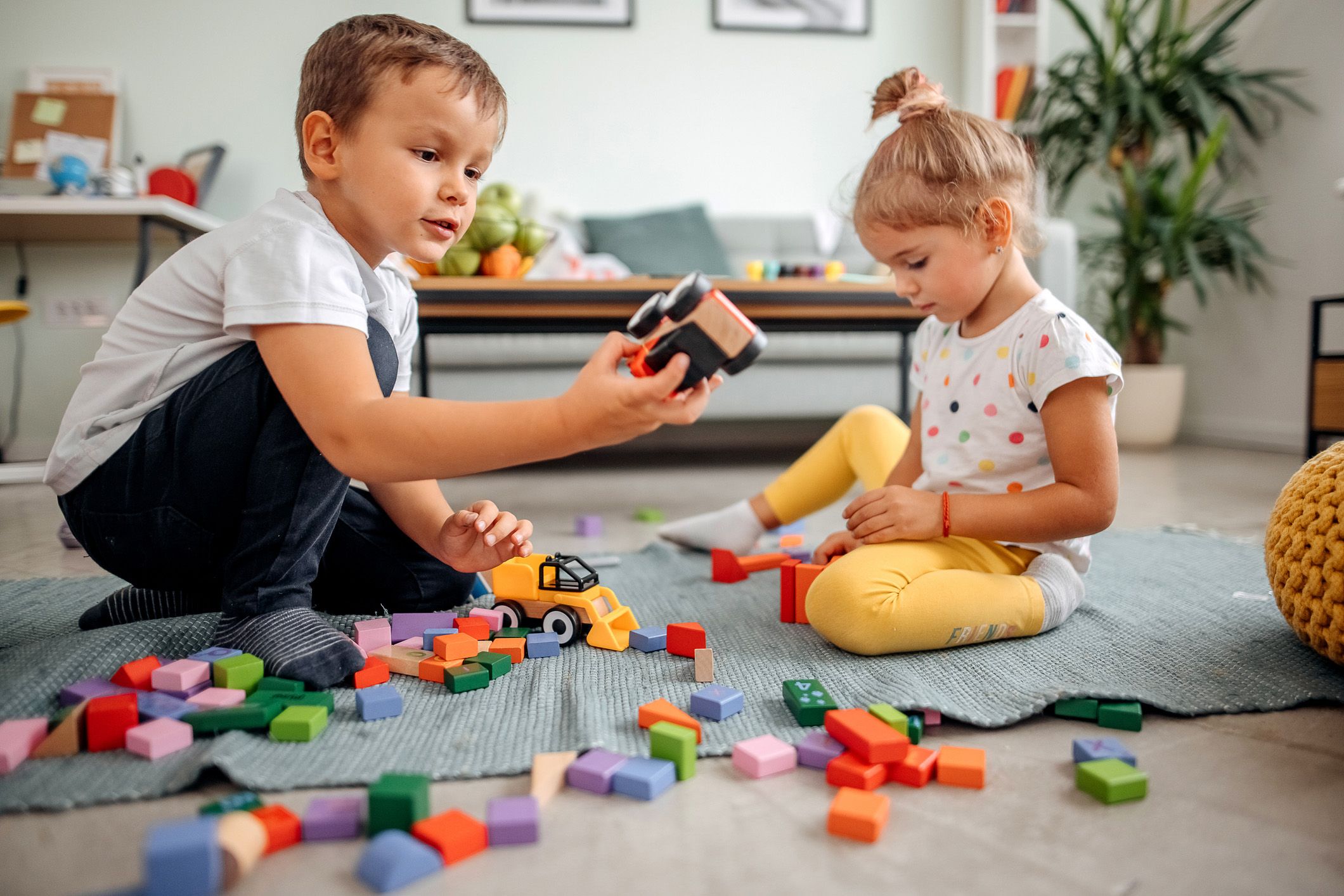 Decluttering kids toys store