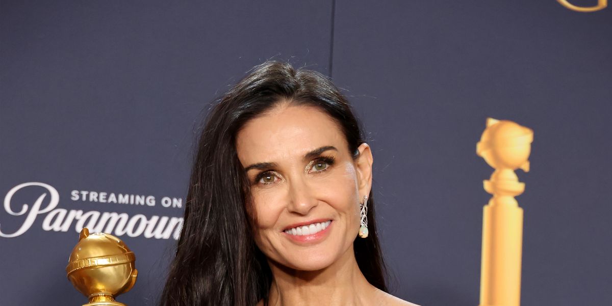 Demi Moore Opens Up About Being ‘enough In Golden Globes Speech