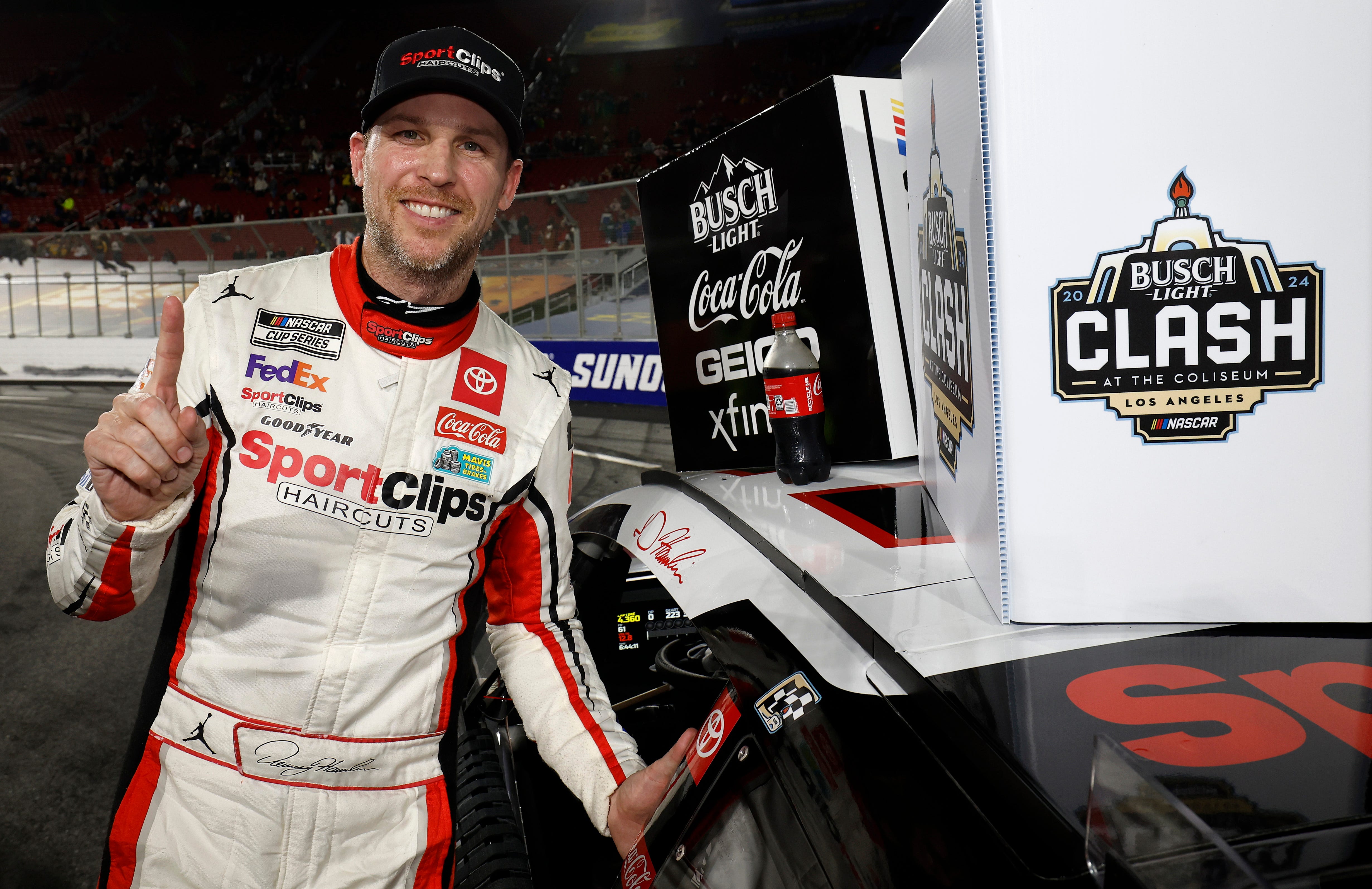 Complete Results: NASCAR Beats the Weather, Hamlin Wins Busch Clash at ... Complete Results: NASCAR Beats the Weather, Hamlin Wins Busch Clash at ...