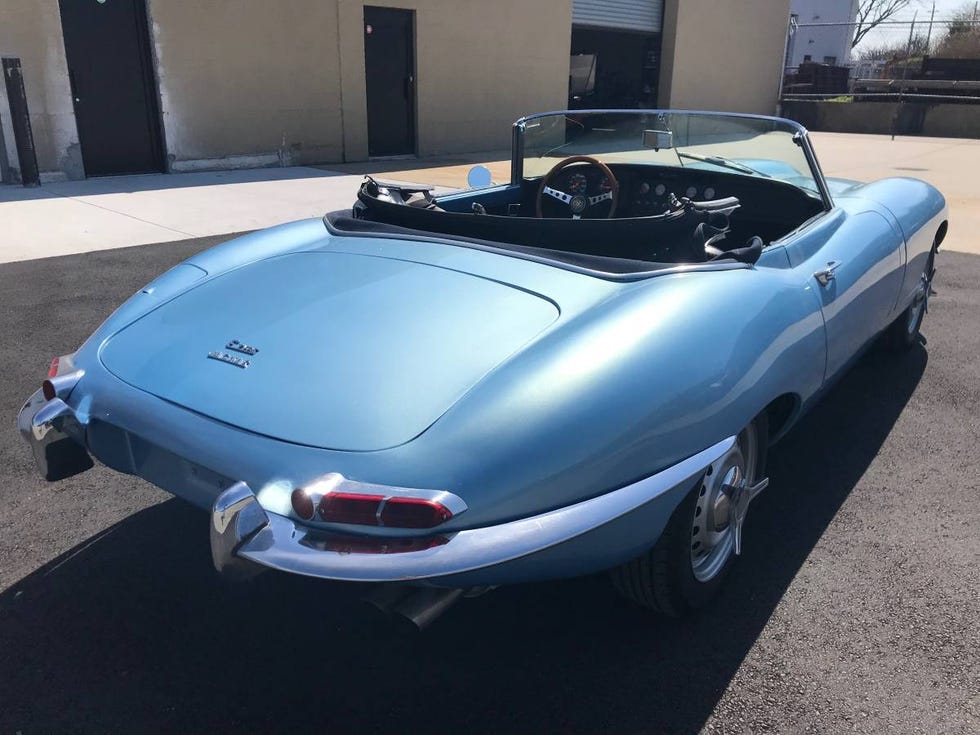 Jaguar E Type Kit Car On A Mazda Rx 7 Chassis Rotary Jaguar