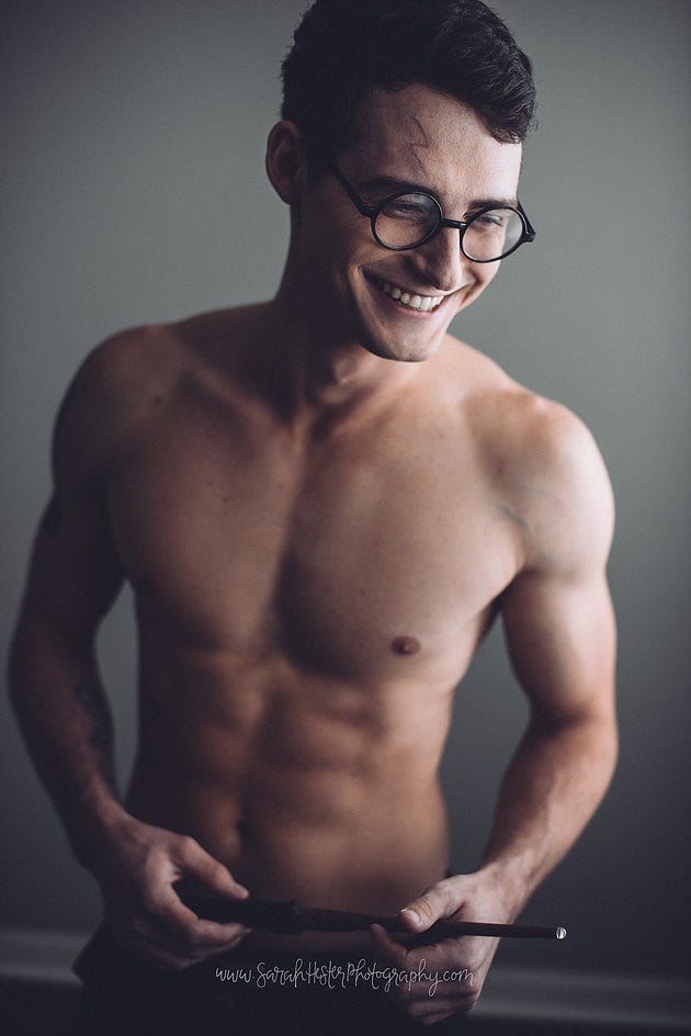 This Super Sexy Harry Potter Boudoir Shoot Is Proof That Magic Is Real