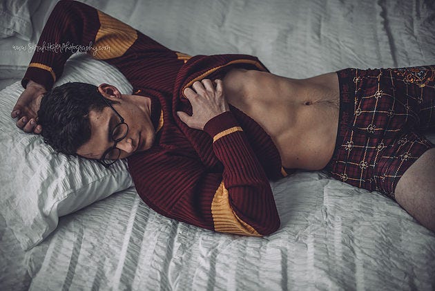 This Super Sexy Harry Potter Boudoir Shoot Is Proof That Magic Is Real