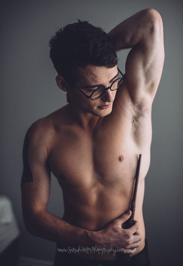 This Super Sexy Harry Potter Boudoir Shoot Is Proof That Magic Is Real