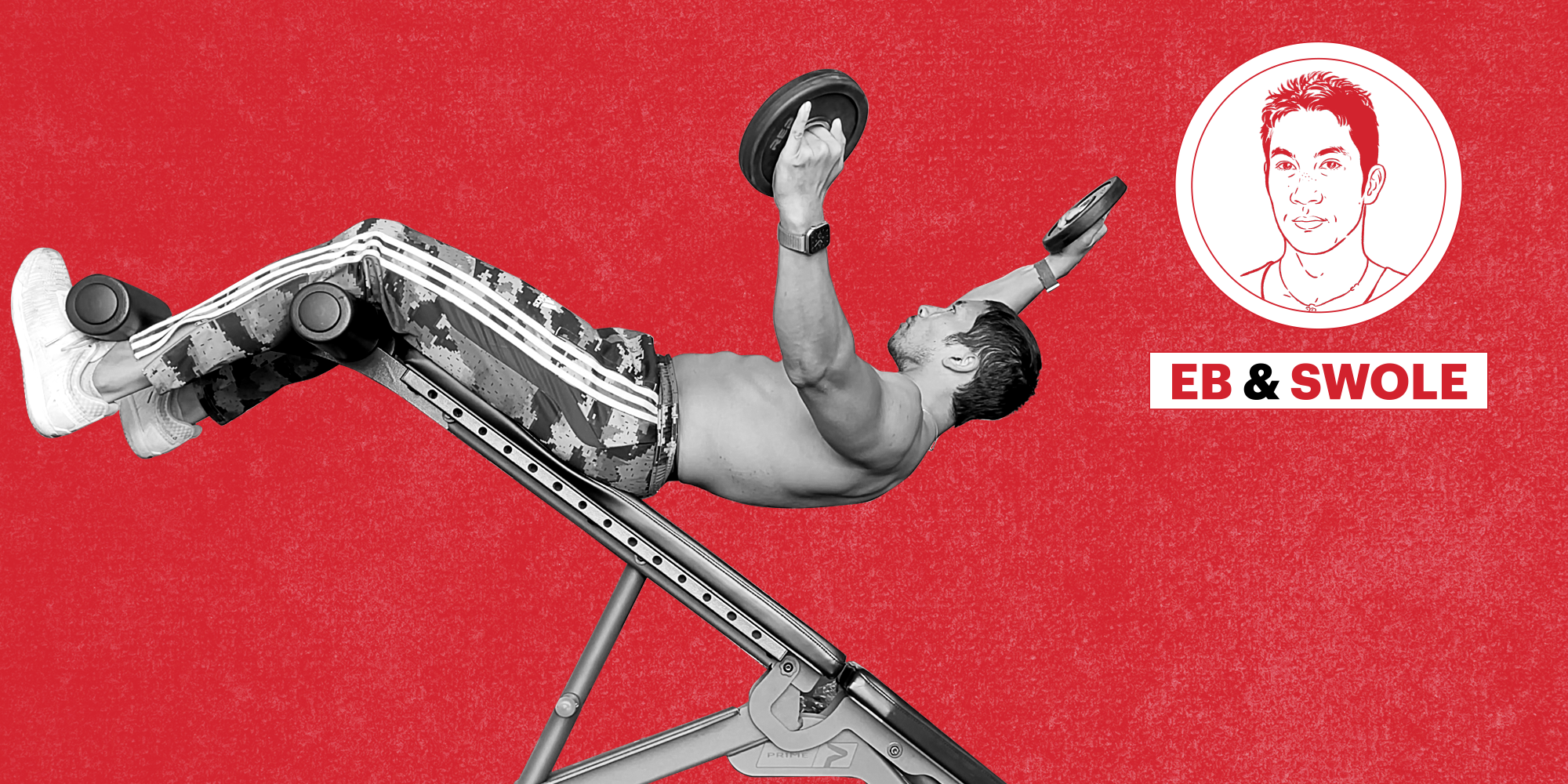 Eb and Swole Decline Mixed Style Core Iso Hold
