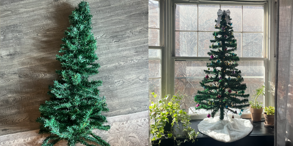 I Bought Five Below s 5 Christmas Tree And It s So Worth It