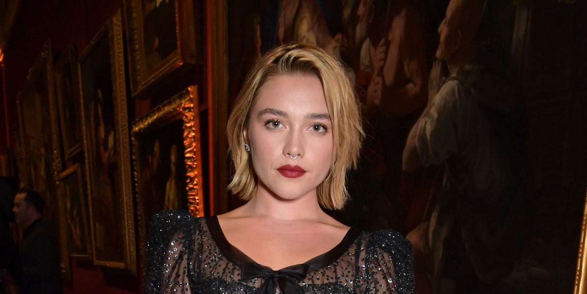 Florence Pugh Wore A Showstopping Sheer Gown At A London Gala