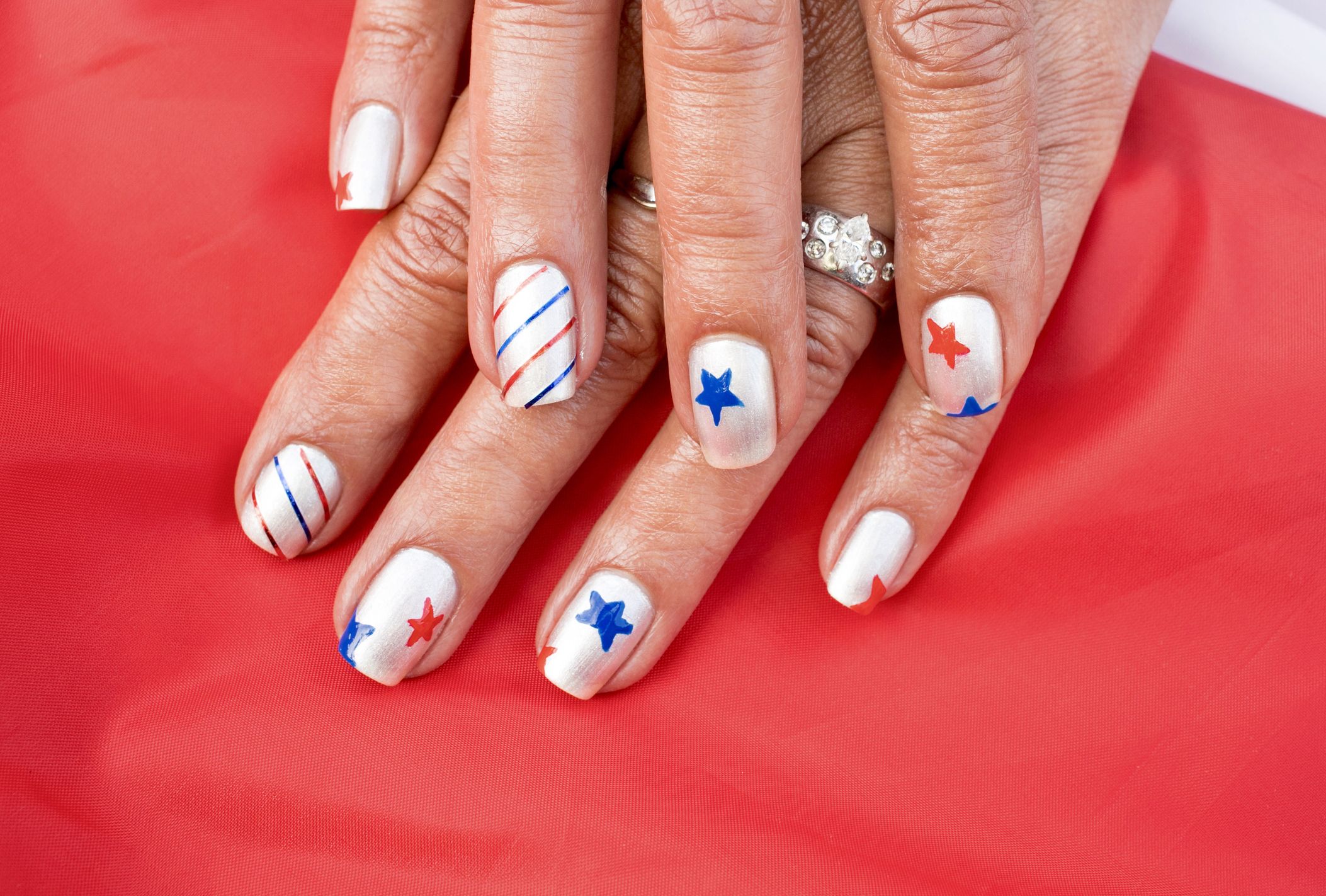 4th of july nail designs store