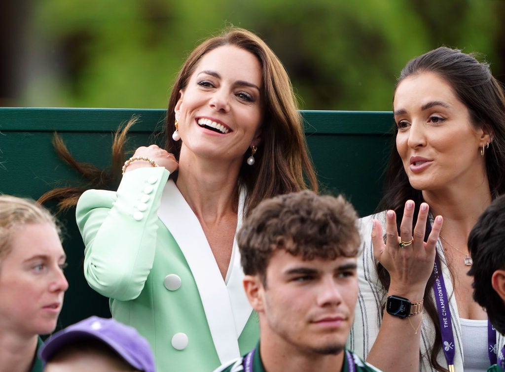 La Giacca Verde Di Kate Middleton Chic A Wimbledon