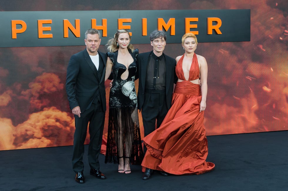 Christopher Nolan attends Oppenheimer premiere with family Christopher Nolan attends Oppenheimer premiere with family